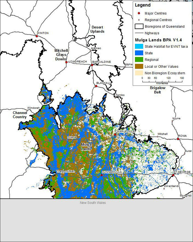 Mulga Lands Bioregion | Environment, land and water | Queensland Government